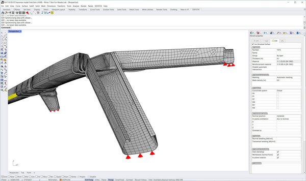 Rhino grasshopper interface for civil engineers - Sofistik AG