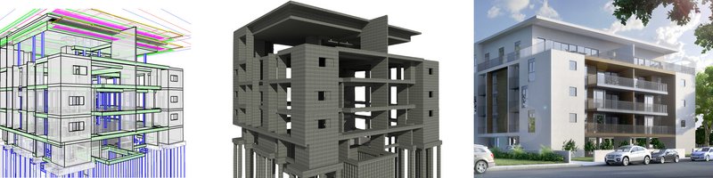 Software for Analysis + Design of Buildings in Revit by SOFiSTiK AG